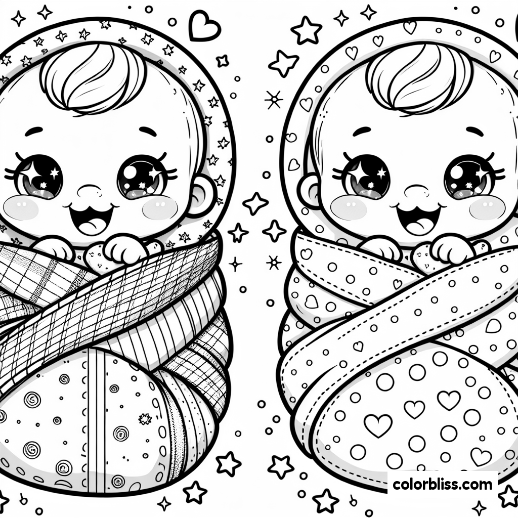 Baby Coloring Pages