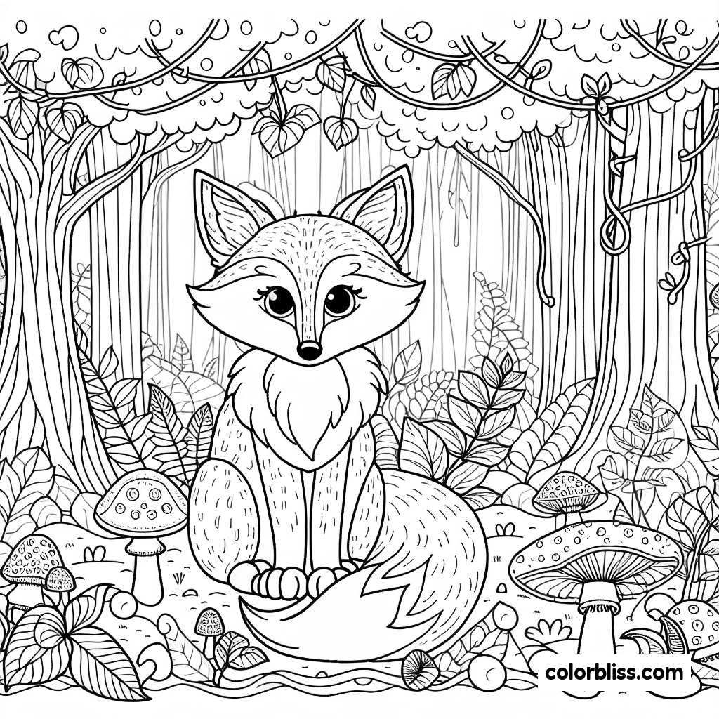 14 Cute Coloring Pages | ColorBliss