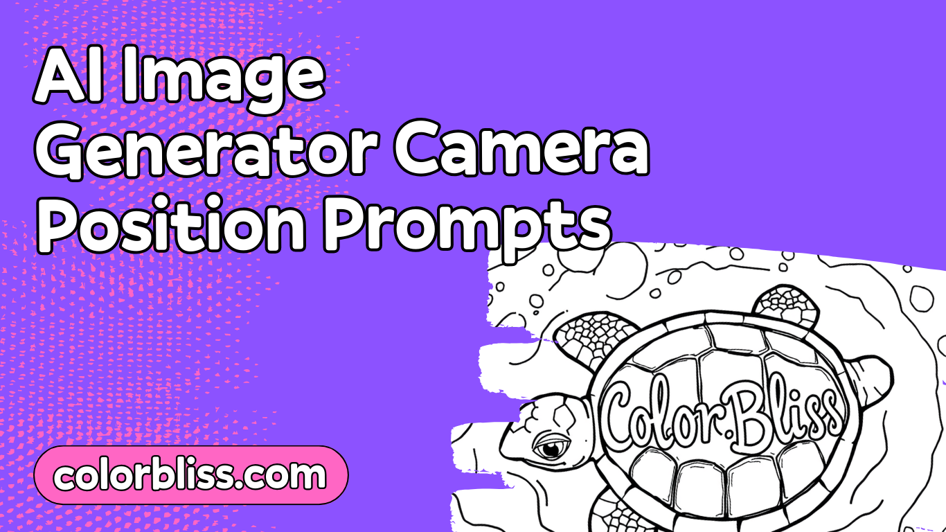 Camera Angle Position Prompts for AI Image Generators