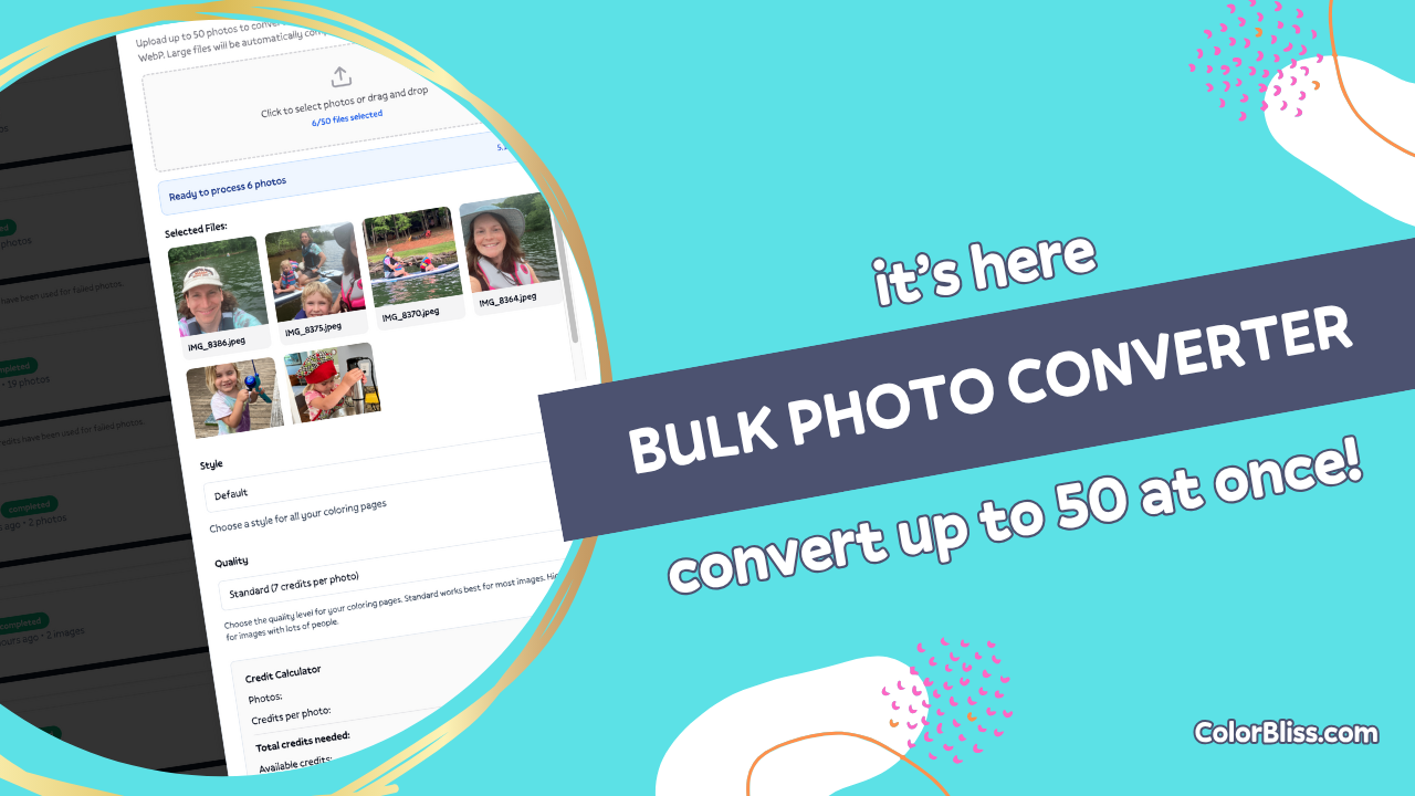 Convert 50 photos at once with bulk photo converter