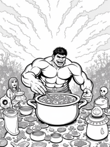 45 The Hulk Coloring Pages