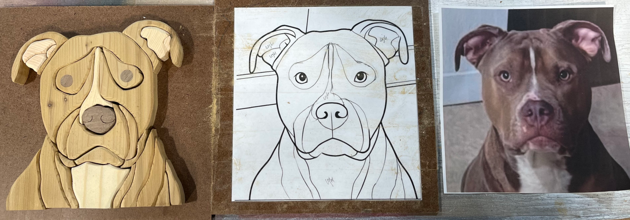 Photo to scroll saw pattern - Made with ColorBliss